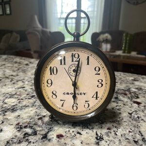 Crosley | Other | Vintage Bronze Crosley Alarm Clock | Poshmark